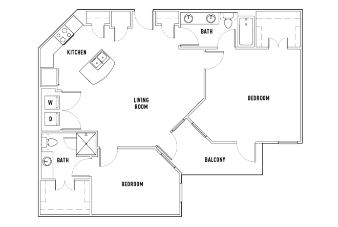 Floor Plans - The Block - Student Housing - Austin, TX