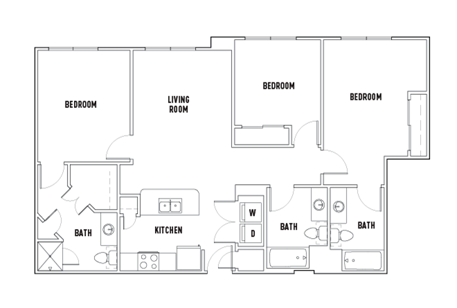 Floor Plans - The Block - Student Housing - Austin, TX