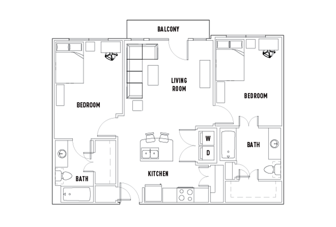 Floor Plans - The Block - Student Housing - Austin, TX
